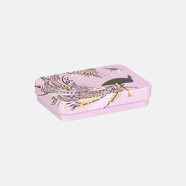 Ostrich Tail Feathers Pocket Tin | Sara Miller London