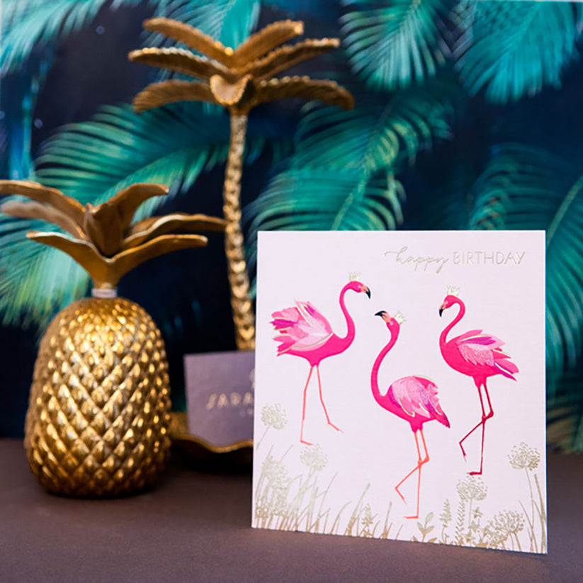 Happy Birthday Flamingos – Sara Miller London