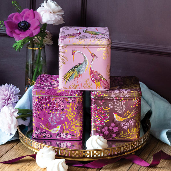 Square Tin Caddies, Designer Kitchen Storage | Sara Miller London